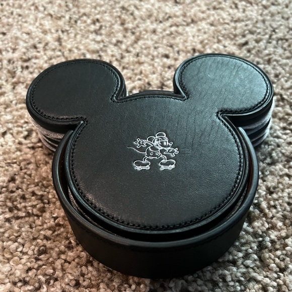 Coach | Dining | Coach X Mickey Coaster Set | Poshmark